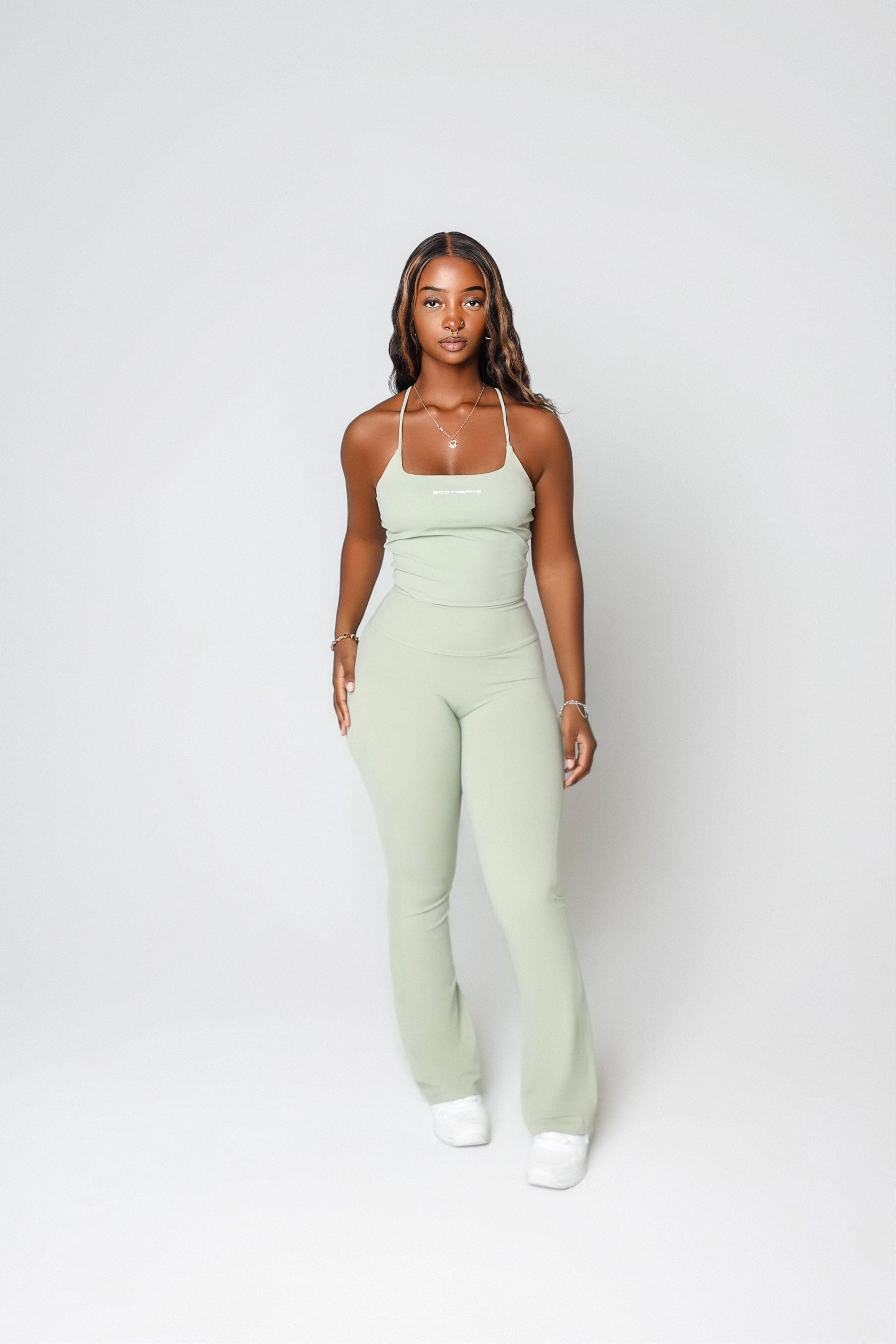 FLARE SCRUNCH PANTS – bodywerkz
